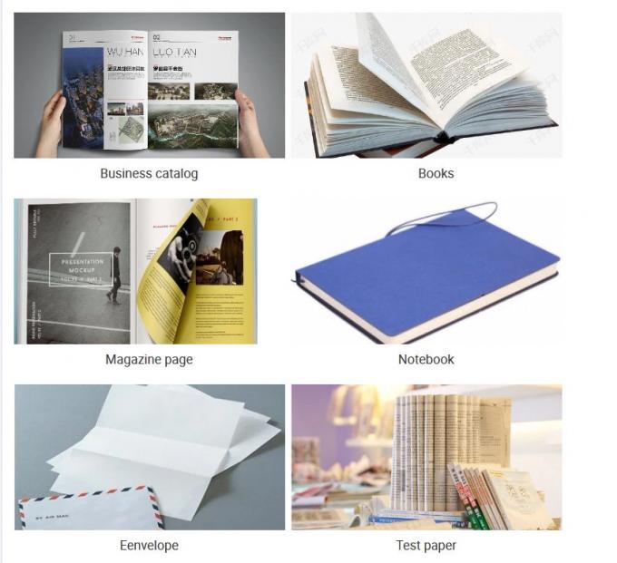 Offset Printing Raw White Color Bond Paper in Different Paper Sizes